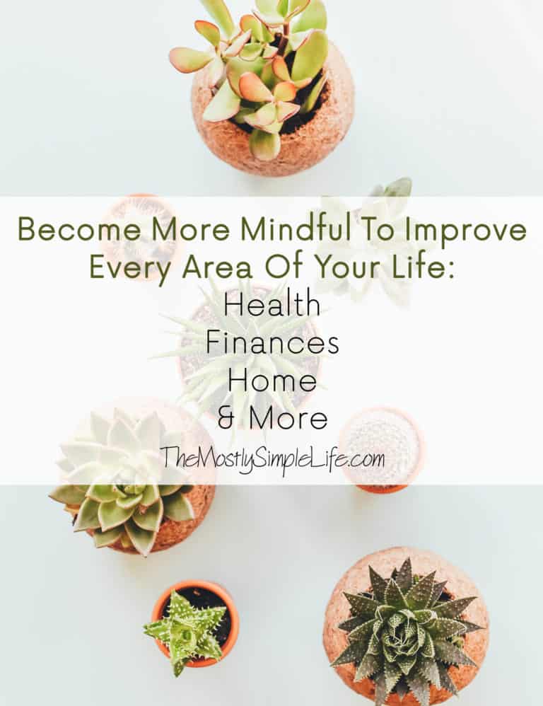 Use Mindfulness To Improve Every Area of Your Life - The (mostly ...