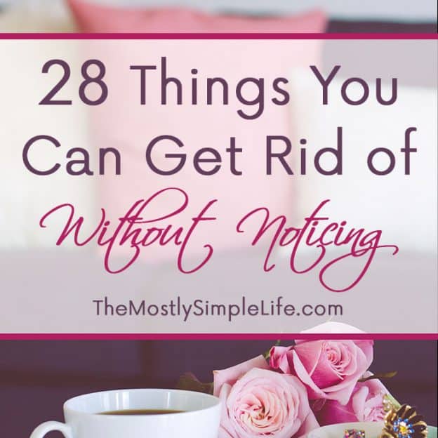 Top Decluttering & Organizing Posts of 2016 - The (mostly) Simple Life