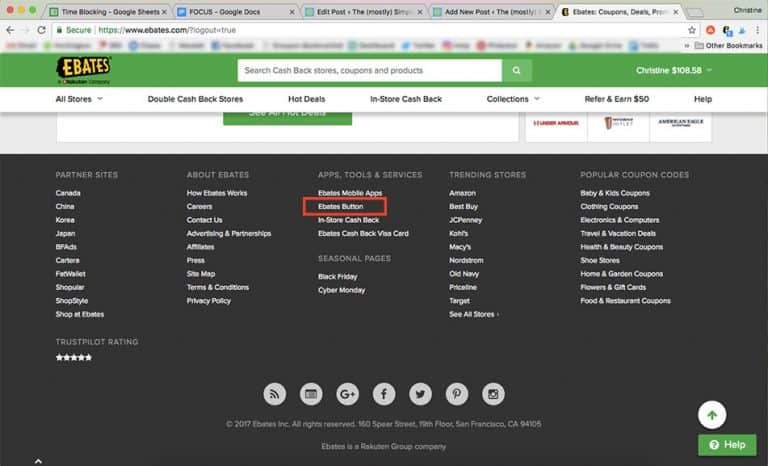 The Secret to Saving Even More Money Online Shopping - Ebates Tutorial ...