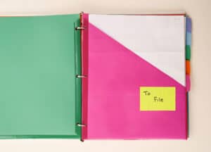 How to Organize Paying Bills: Our Simple System - The (mostly) Simple Life