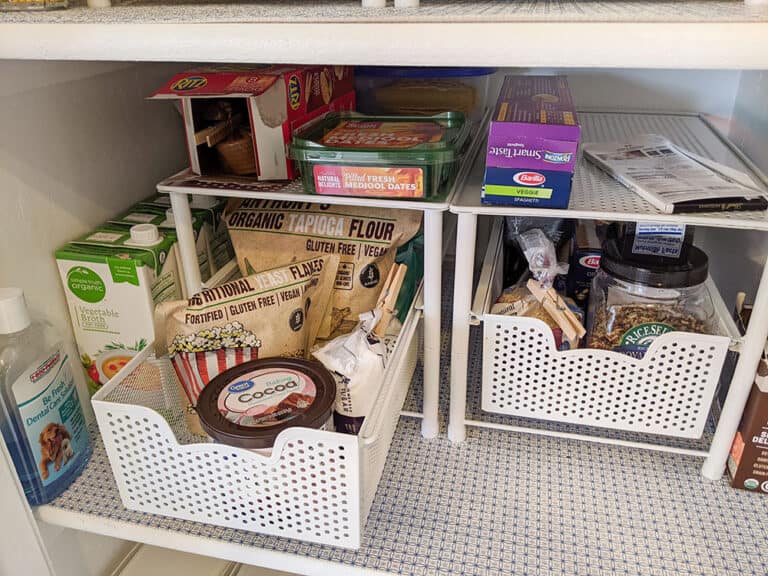 How to Organize a Deep Pantry - The (mostly) Simple Life