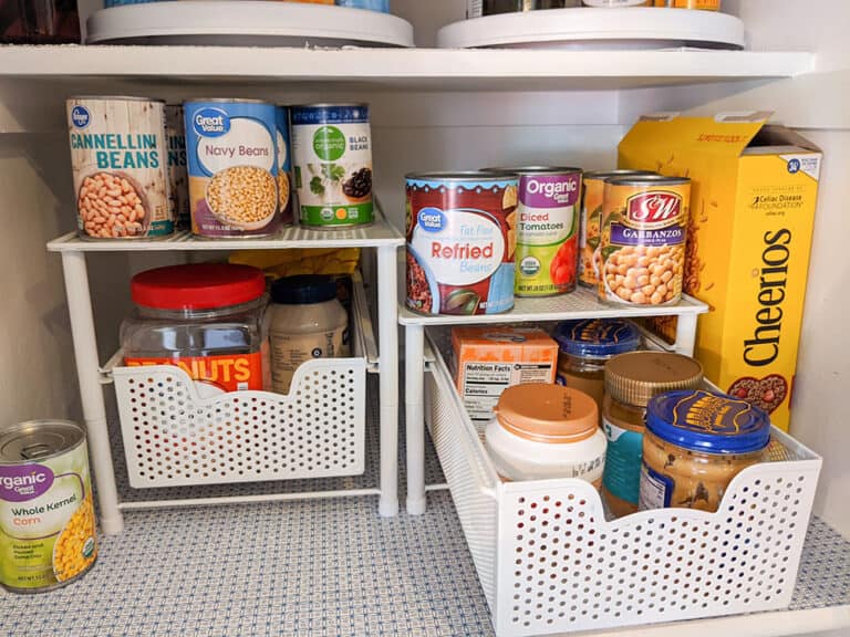 How to Organize a Deep Pantry - The (mostly) Simple Life