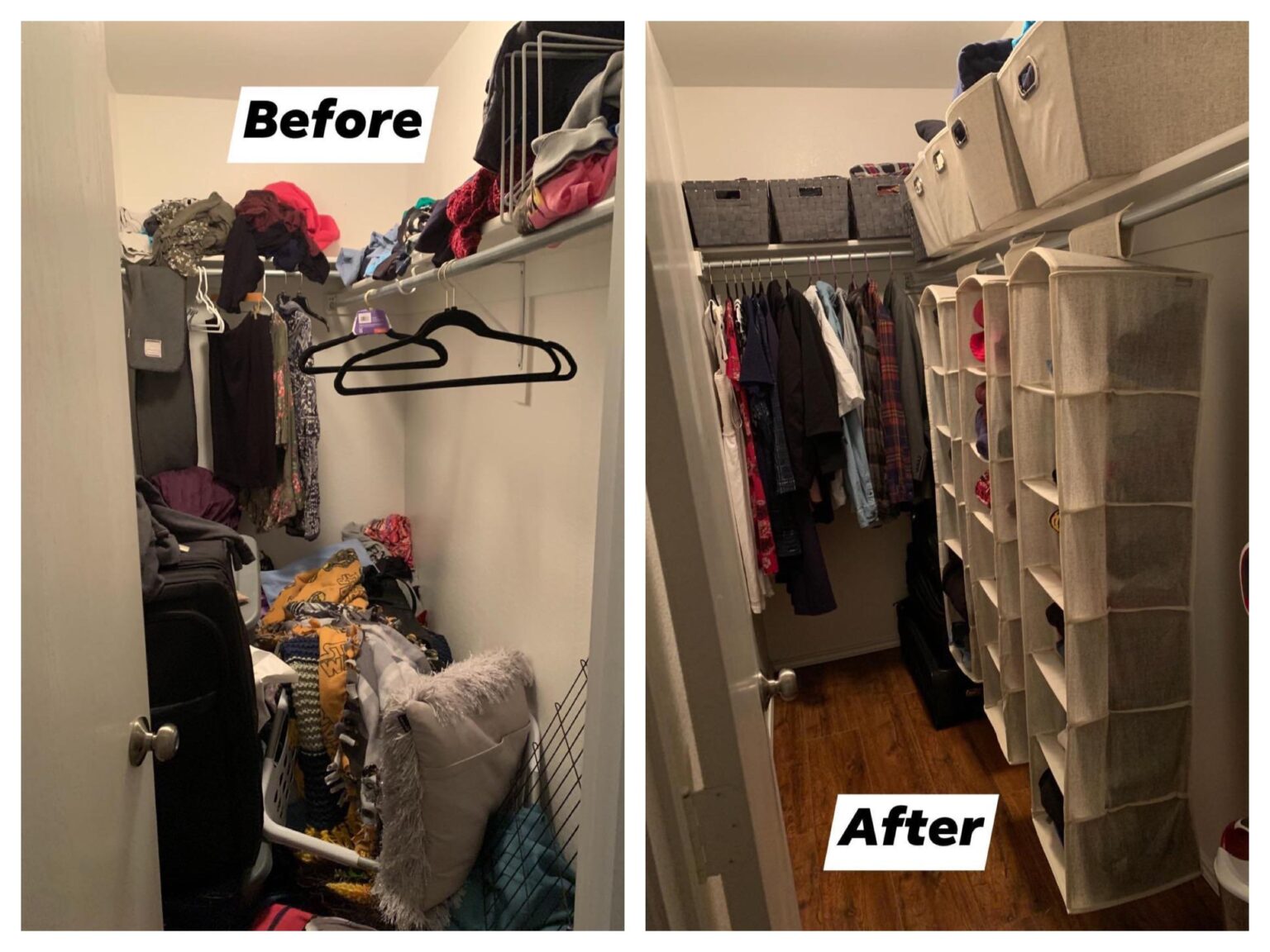 15 Best Declutter "Before & After" Images - The (mostly) Simple Life