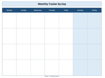 20 Free Habit Tracker Printables To Download in 1 Click - The (mostly ...