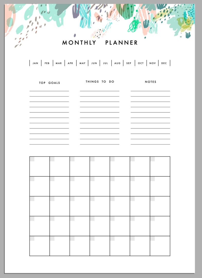20 Free Habit Tracker Printables To Download in 1 Click - The (mostly ...