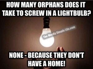 101 Best Orphan Jokes and Memes [April 2023 Update]