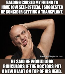 100 Funniest Bald People Jokes, Roasts & Memes - The (mostly) Simple Life