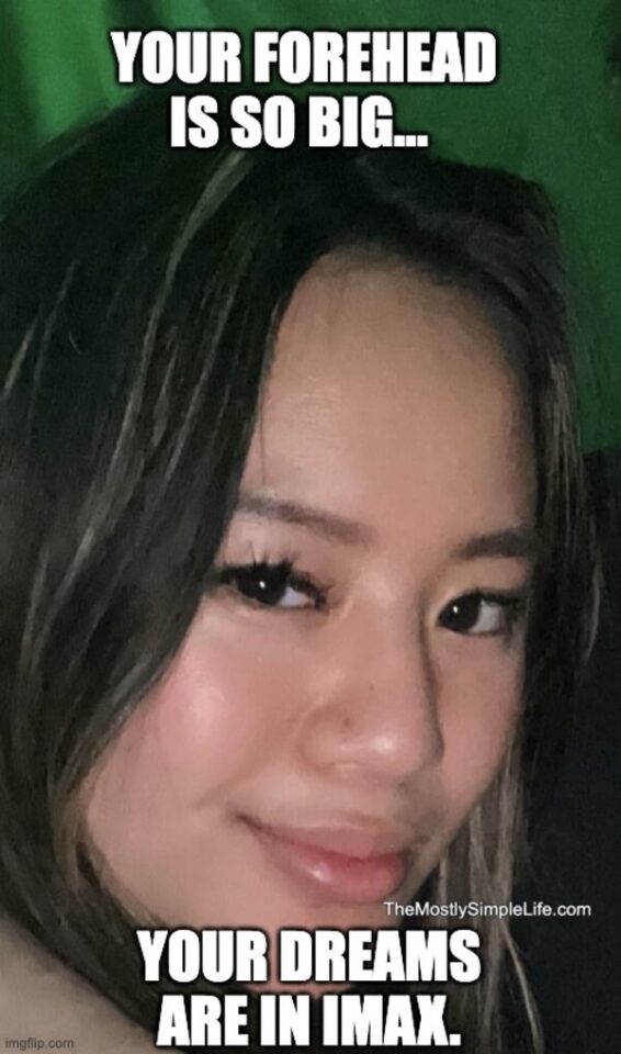 55 Best Forehead Jokes & Memes - The (mostly) Simple Life